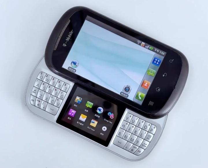 世上罕见的“洋垃圾”安卓机，双屏带物理键盘，闲鱼都搜不到 - 知乎