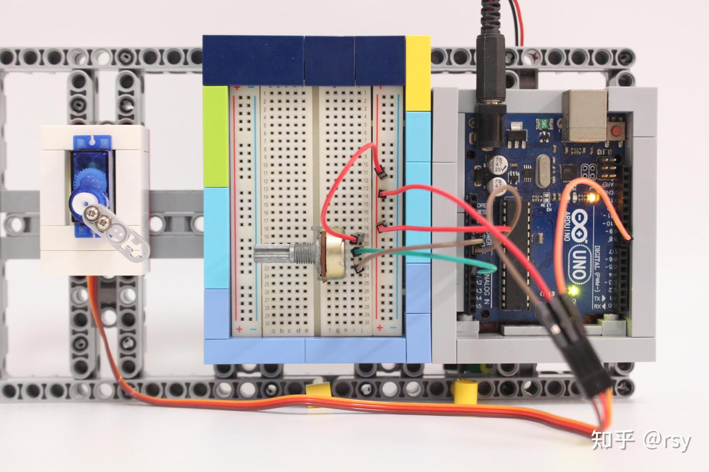 用Arduino设计物理实验16：入门实验之舵机与液晶显示 - 知乎