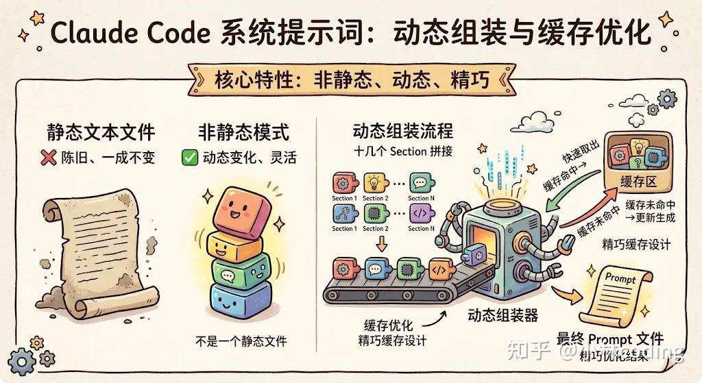 万字长文图解 Claude Code 剖析源码：架构设计、Agent工作模式、System Prompt、记忆系统、上下文窗口管理等 - 知乎