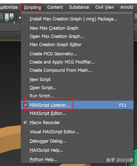 MAXScript 实用程序面板 - 知乎