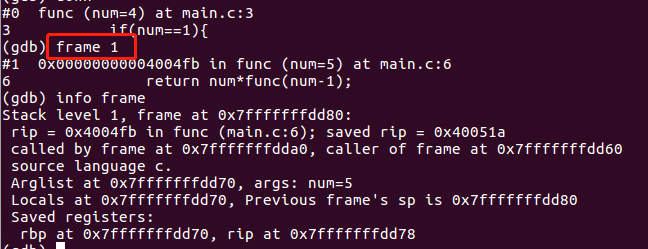 GDB frame和backtrace命令：查看栈信息 - 知乎