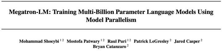 Distributed Training：Tensor-Parallell之Megatron版本 - 知乎