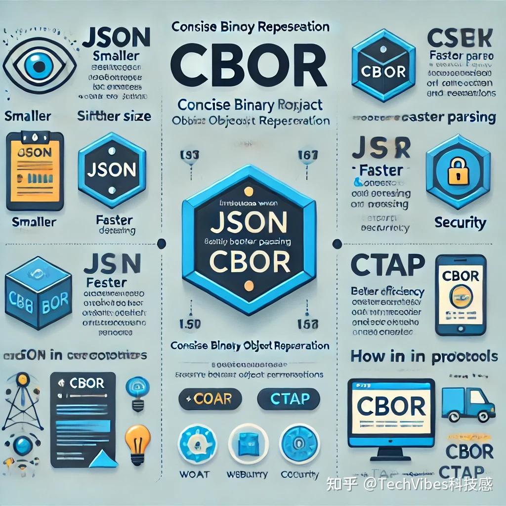 CBOR：比JSON高效的二进制格式，更好的MessagePack - 知乎