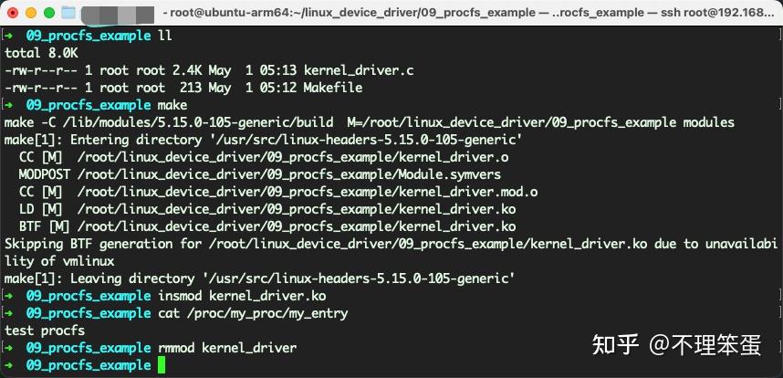 Linux设备驱动系列（九）——procfs文件系统 - 知乎