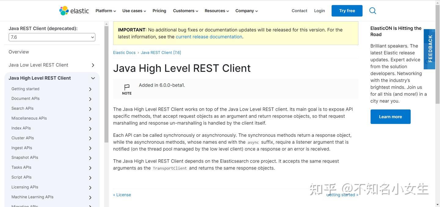 SpringBoot整合ElasticSearch的两种方式 - 知乎