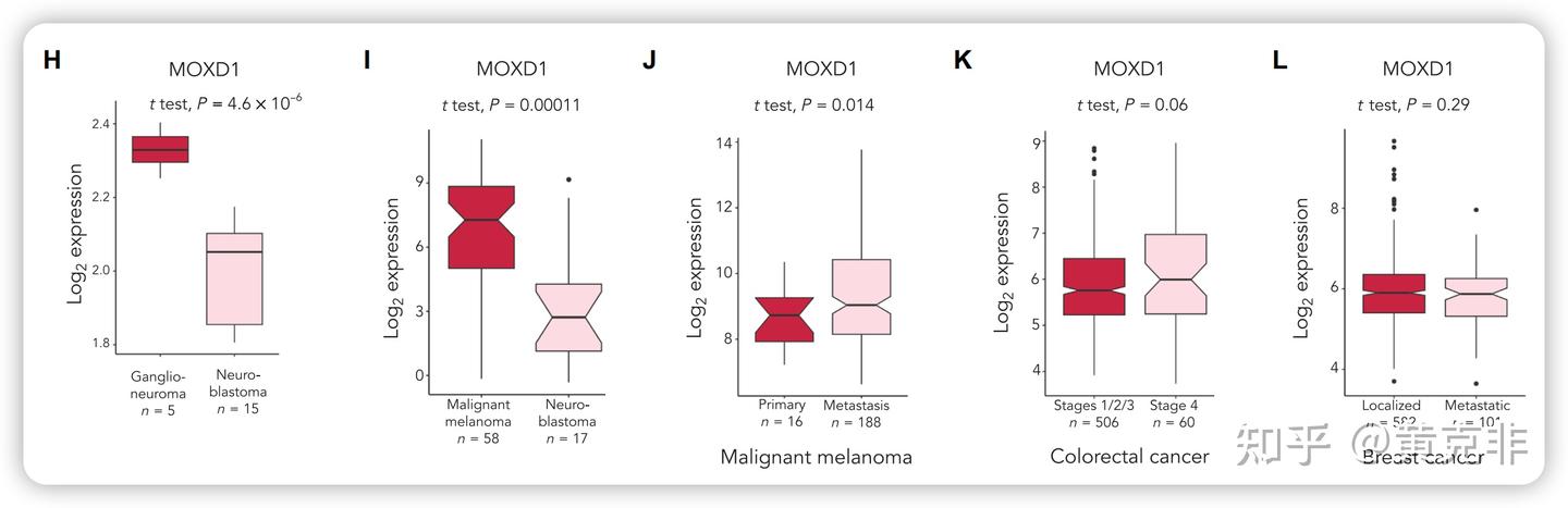 通过挖掘单细胞数据的方法发现在神经母细胞瘤中MOXD1与预后差相关 - 知乎