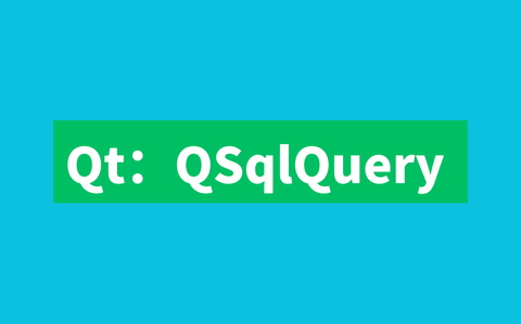 Qt：QSqlQuery - 知乎