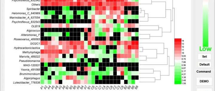 微生物群落结构可视化分析_HemI程序绘制微生物群落物种丰度热图(Heatmap) - 知乎