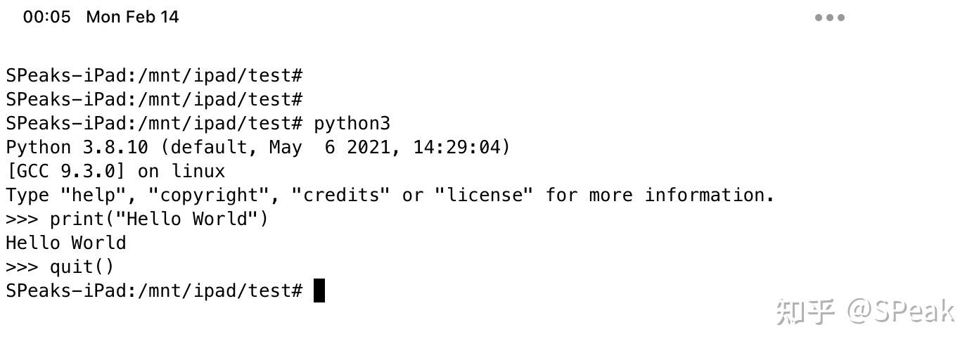 iPad 安装Linux 环境 及 配置 - 知乎