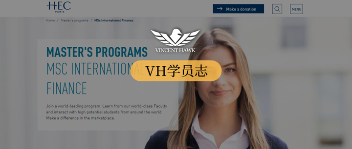 VH学员志 | “其他的朋友申请的一些疑问，也都能向VH寻求帮助"，复旦学长从申请小白到获录巴黎高商 - 知乎