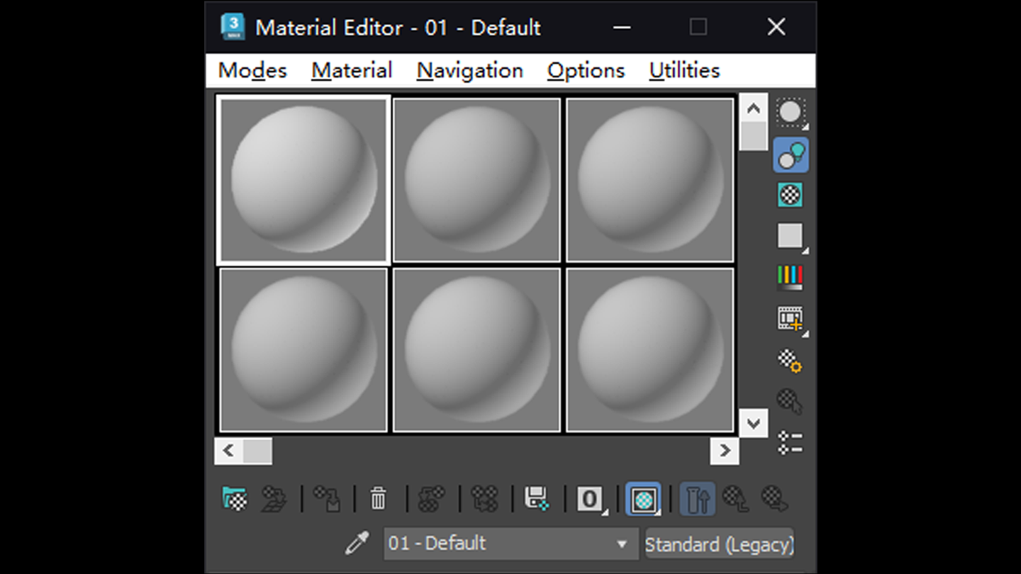 3DMax 2021+ 材质球设置 Legacy 模式 - 知乎