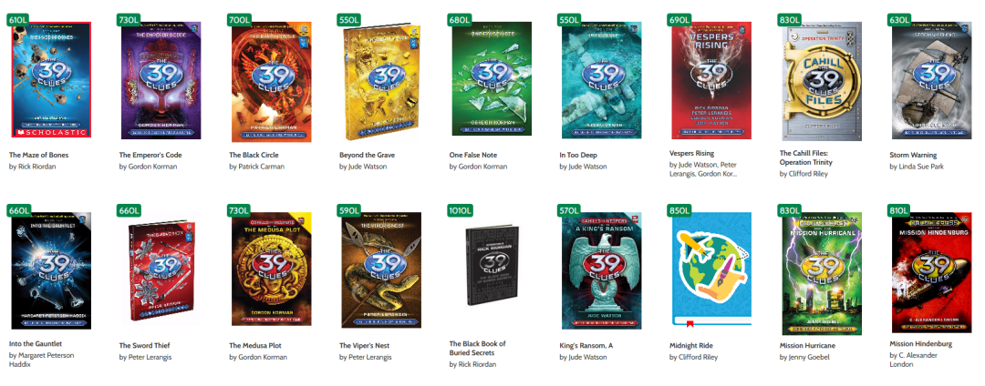 原版阅读//《The 39 Clues》39条线索 - 知乎