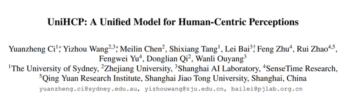 【论文笔记】Unified Human-Centric Model 系列之UniHCP - 知乎