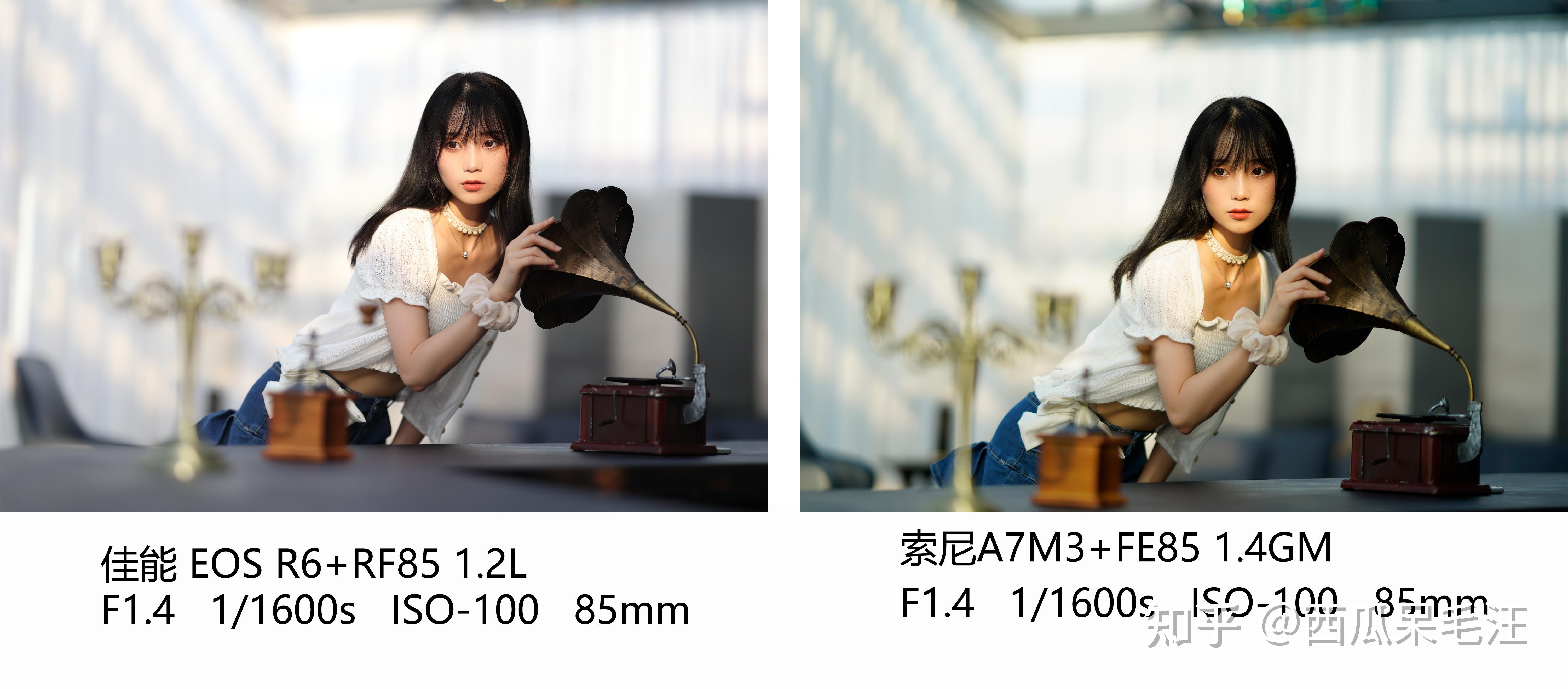 人像肤色差异这么大？佳能EOS R6 VS索尼A7M3人像评测 - 知乎