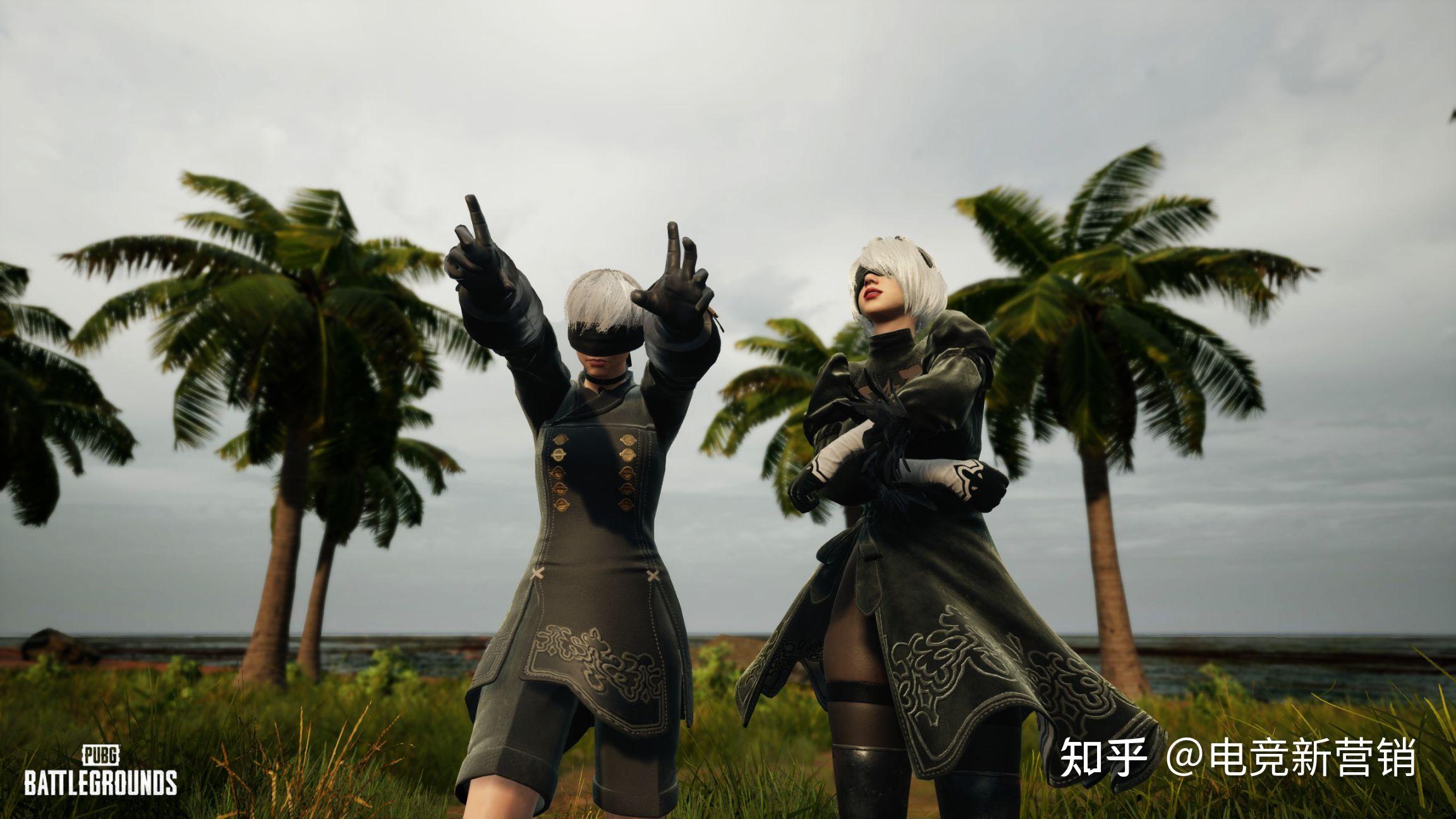 PUBG 尼尔系列联名 2B小姐姐高清图集欣赏 - 知乎