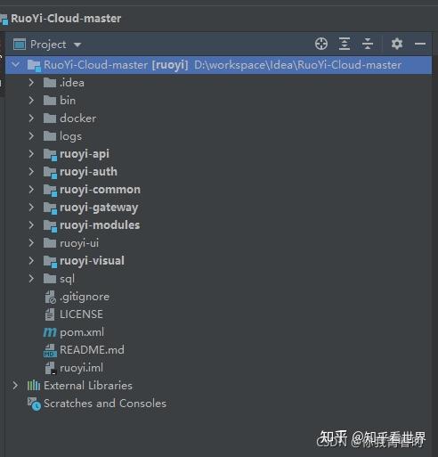 快速启动若依微服务ry_cloud(转载) - 知乎