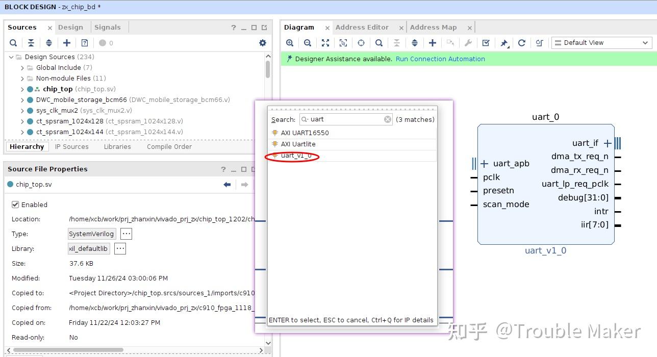 vivado将自定义RTL模块封装为IP - 知乎