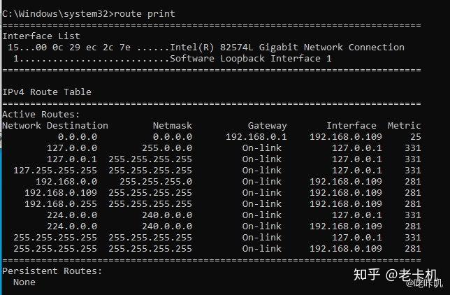从双网卡出发了解Windows路由表 - 知乎