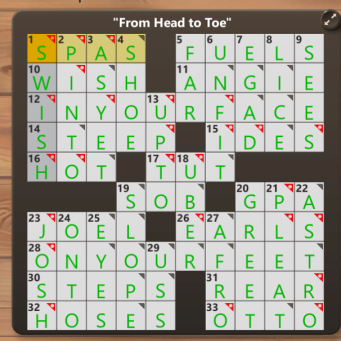 Microsoft Ultimate Word games 中的crosswords游戏解析——World 1 Puzzle 2 - 知乎