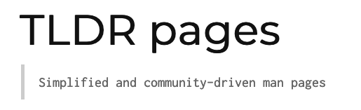 人生苦短，我用tldr - 知乎
