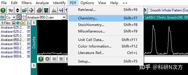 保姆级教程，使用Jade分析XRD数据文件 - 知乎