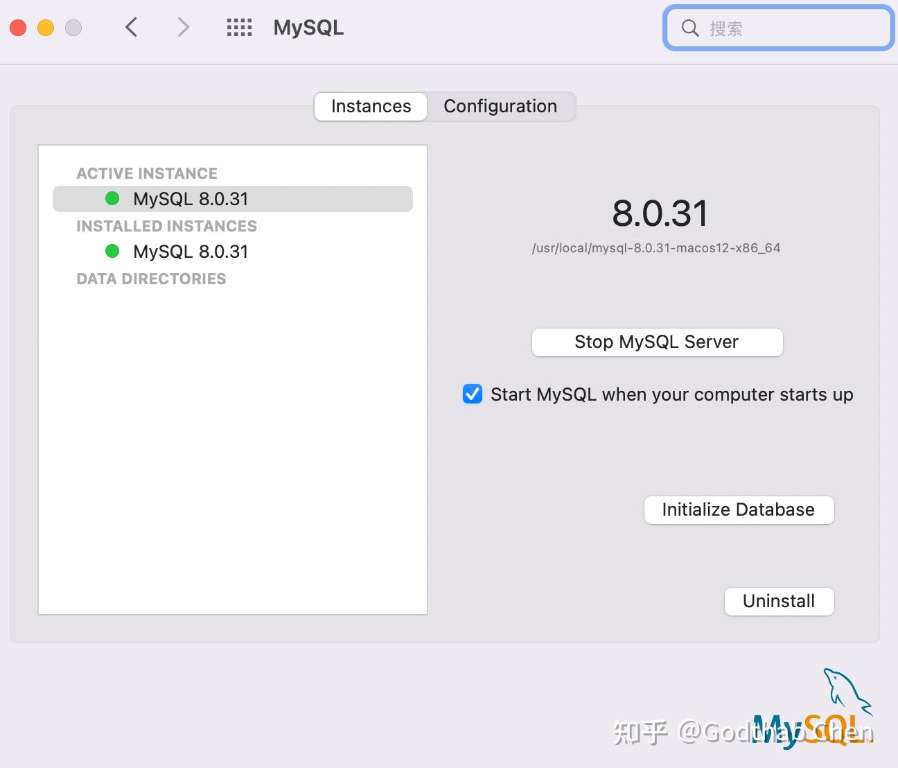mysql 8.0.31 在macos monterey系统的安装 - 知乎