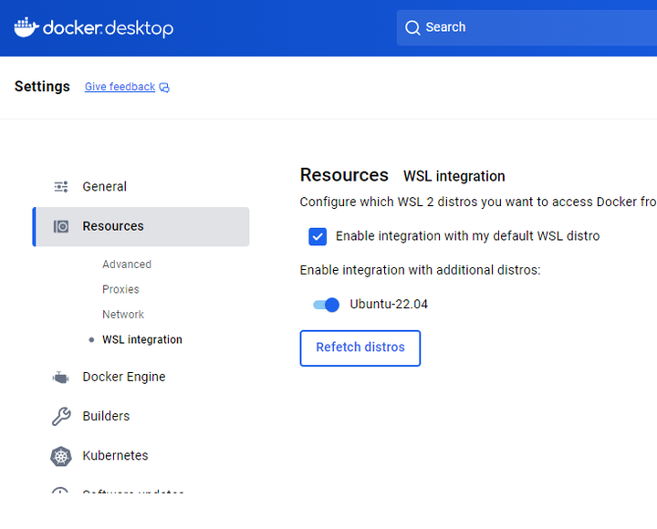 安装docker-desktop在Resouces找不到WSL2的解决办法（You don't have any WSL 2 distros installed. Please convert ...