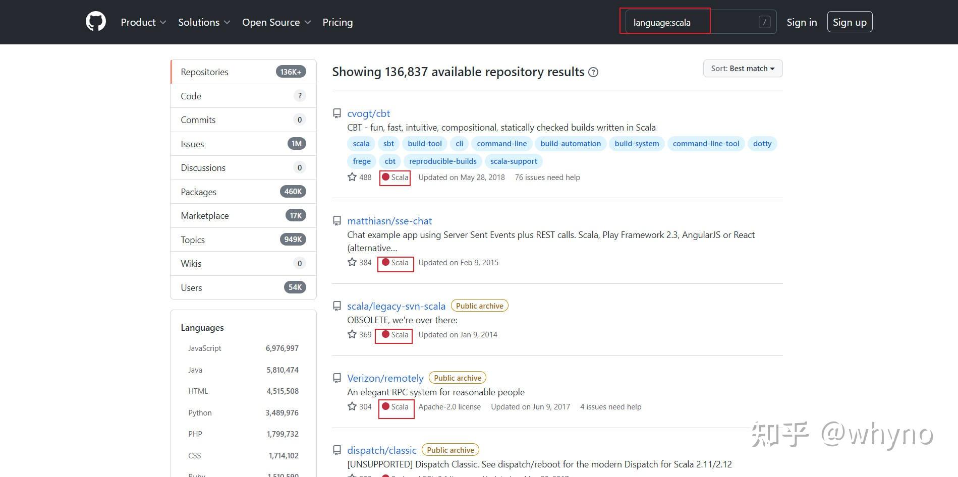 Github高效搜索方式 - 知乎