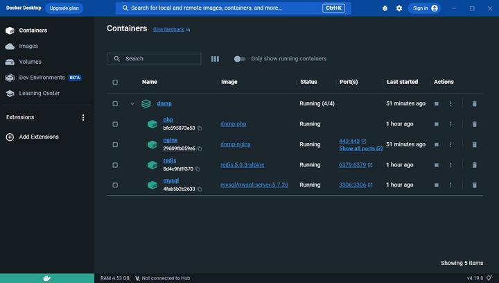 【新手篇】win安装docker并运行php Nginx Mysql 知乎 3380