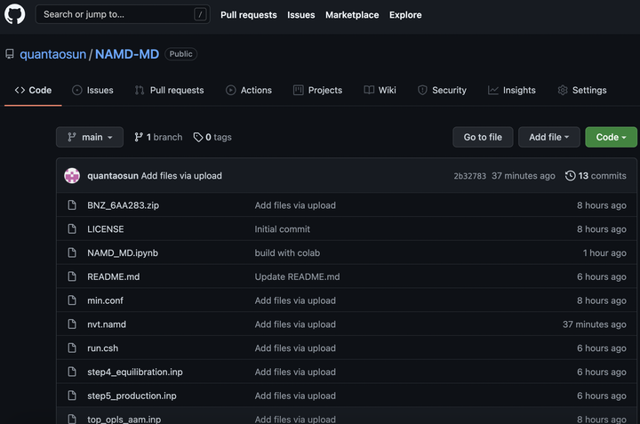 NAMD蛋白-配体动力学模拟在线模拟 - 知乎