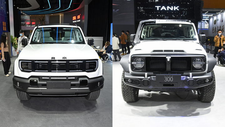 都是2.0T+8AT，全新BJ40城市猎人版对比坦克300，谁实力更“硬”？ - 知乎