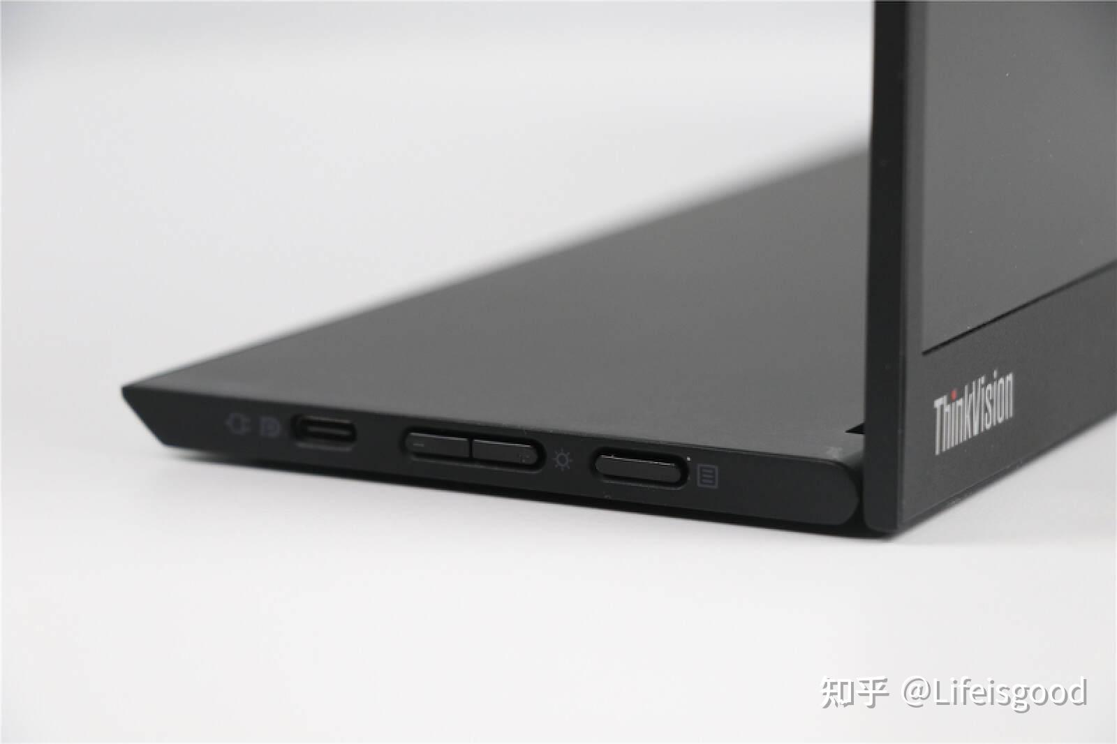 纤薄便携 2.2K超高清IPS屏 硬件低蓝光护眼 ThinkVision M14d便携屏全方位评测 - 知乎