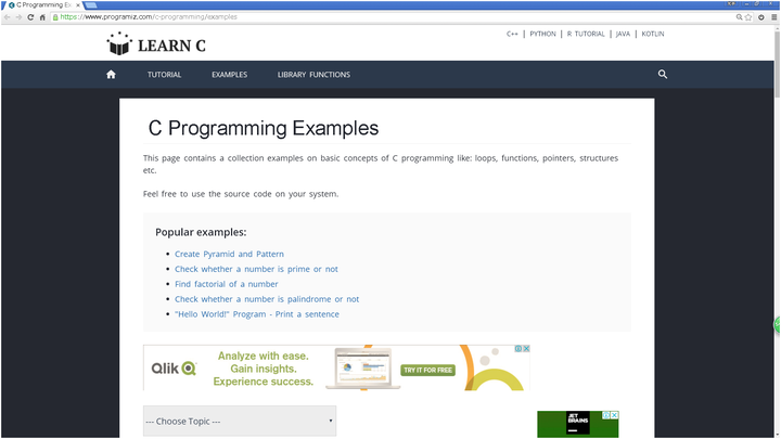 C Programming Examples - LEARN C - 知乎