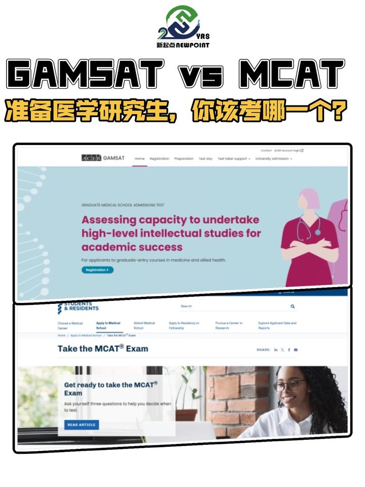 GAMSAT vs MCAT：准备医学研究生，你该考哪一个？ - 知乎