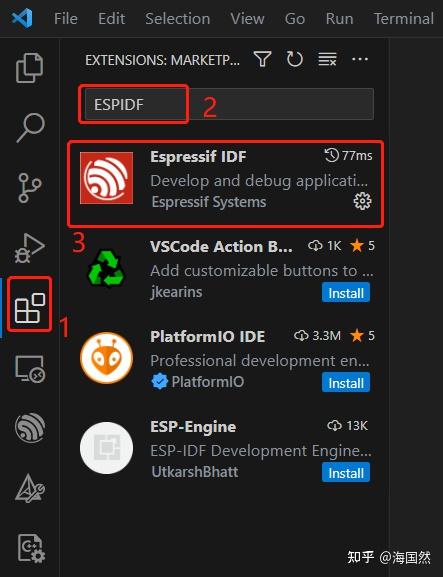 VSCode+ESPIDF环境安装-《ESP32入门》 - 知乎