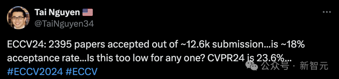 ECCV 2024揭榜，录用率或创新低！2395篇论文中选，网友晒出成绩单 - 知乎