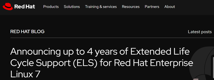 红帽为 RHEL 7 提供长达 4 年的延长生命周期支持 - 知乎
