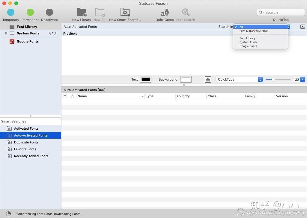 Extensis Suitcase Fusion for Mac(Mac字体管理软件) 18.2.4 - 知乎