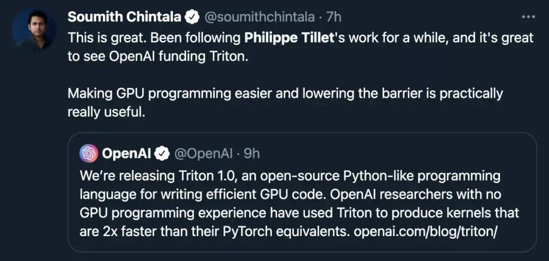 在CUDA的天下，OpenAI开源GPU编程语言Triton，将同时支持N卡和A卡 - 知乎