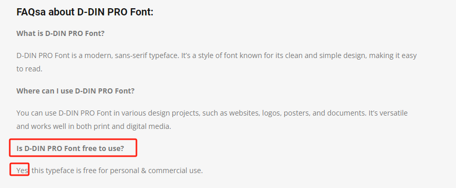 免费下载「D-DIN PRO」可免费商用！一款优雅实用的无衬线英文字体 - 知乎