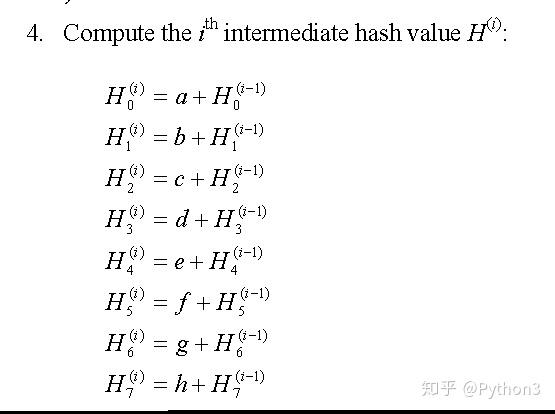 完整全面的Python SHA256算法原理和实现讲解 - 知乎