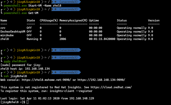 在WSL中执行Hyper-V命令 - 知乎