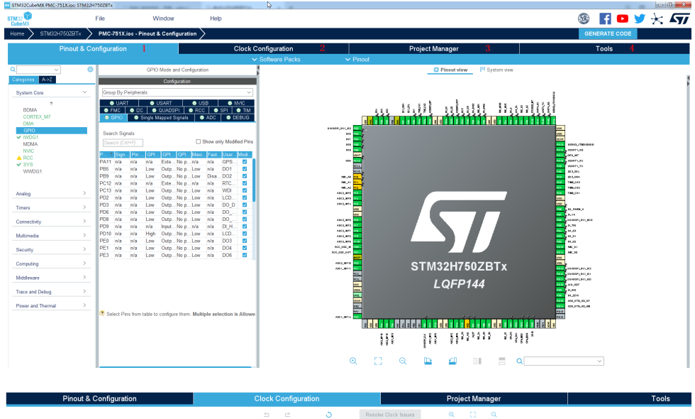 STM32CubeMX使用实战教程之配置STM32H7XX应用说明完整版49页（一） - 知乎