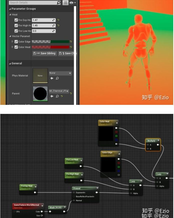 UE4 Night Vision + Thermal + XRay 效果 - 知乎