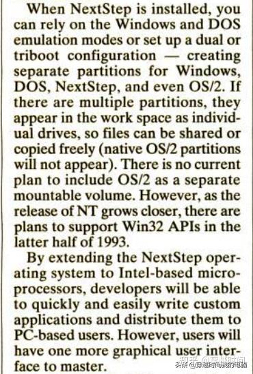 穿越时间·关于NEXTSTEP 3.1操作系统和早期版本备忘 - 知乎