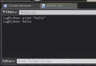 Python | Unreal中的python开发 - 知乎
