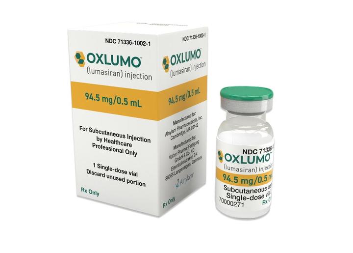 Oxlumo（Lumasiran）用于原发性高草酸尿症1型（PH1） - 知乎