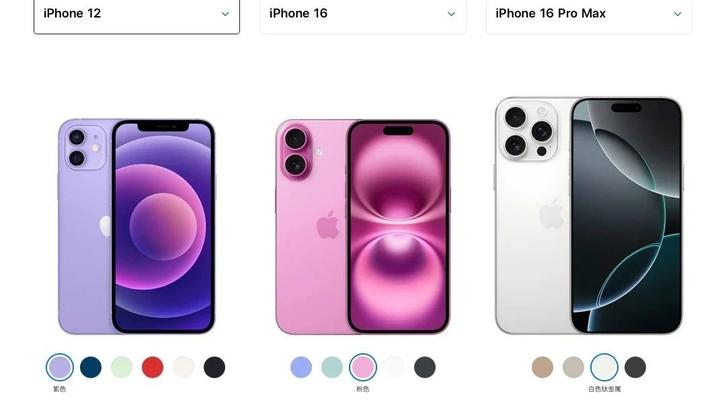 iPhone 机型比较： iPhone 12 vs iPhone 16 vs iPhone 16 Pro Max 的主要区别 - 知乎