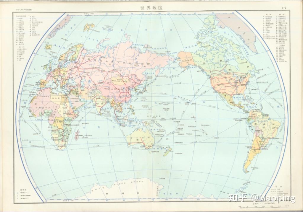 有谁知道这是哪种地图投影方式吗？ - 知乎