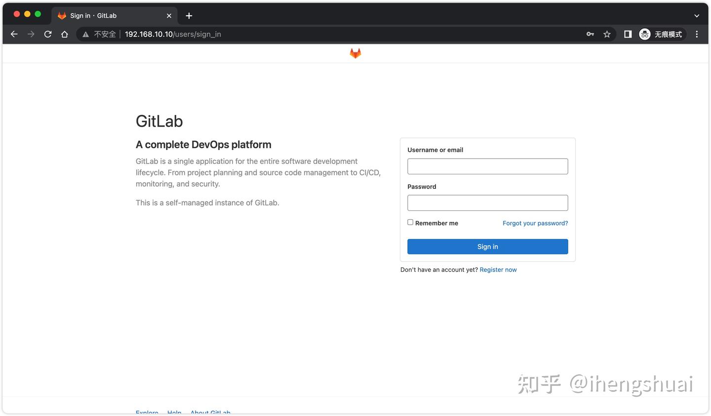 GitLab安装与配置 - 知乎